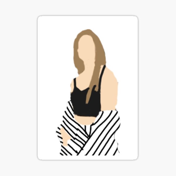 "Addison Rae artwork" Sticker for Sale by KStickerstudios | Redbubble