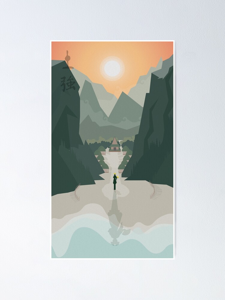 "Avatar the Last Airbender - Earth Kyoshi Village" Poster for Sale by ...
