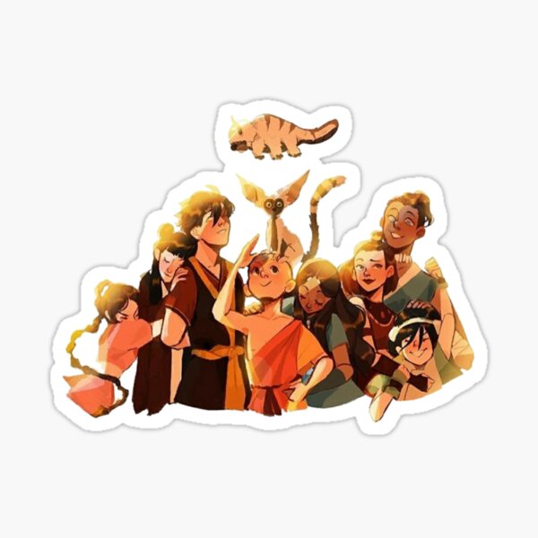 Team Avatar Stickers | Redbubble