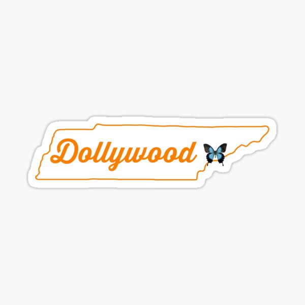 "Great Smoky Mountains DollyWood" Sticker for Sale by Dixiedeadhead ...