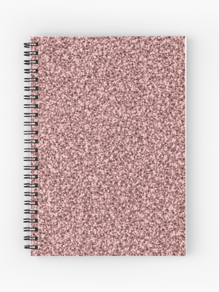 "Pink Glitter" Spiral Notebook for Sale by emmmcc | Redbubble
