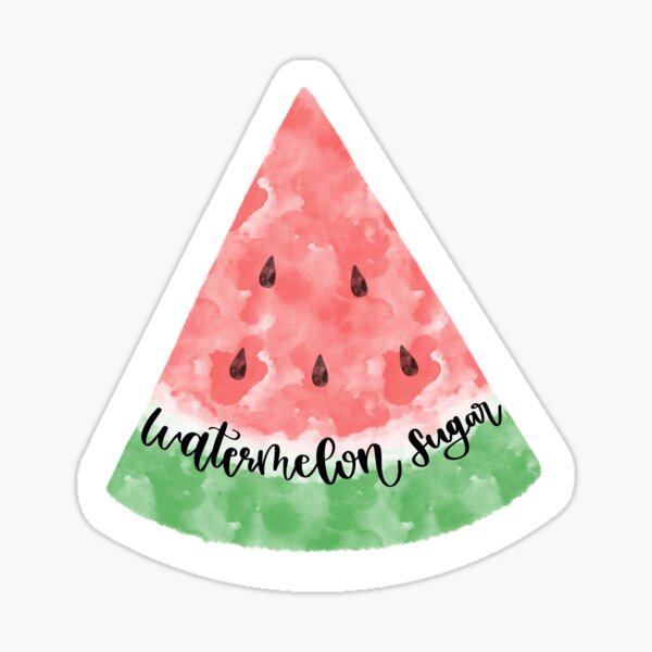 "Watermelon Sugar Harry Styles" Sticker by chelseadavid | Redbubble