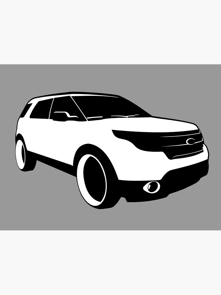 "Ford Explorer" Poster for Sale by G-Design | Redbubble