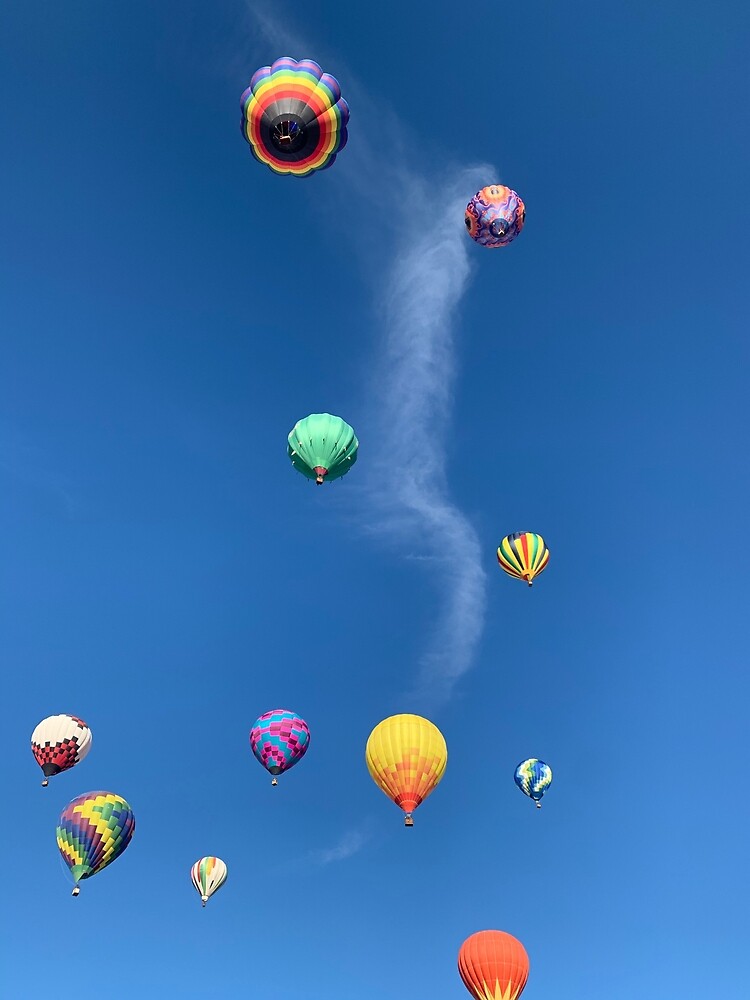 Póster «38o Rally Anual de Globos Rojos Rojos 2» de sass197 | Redbubble