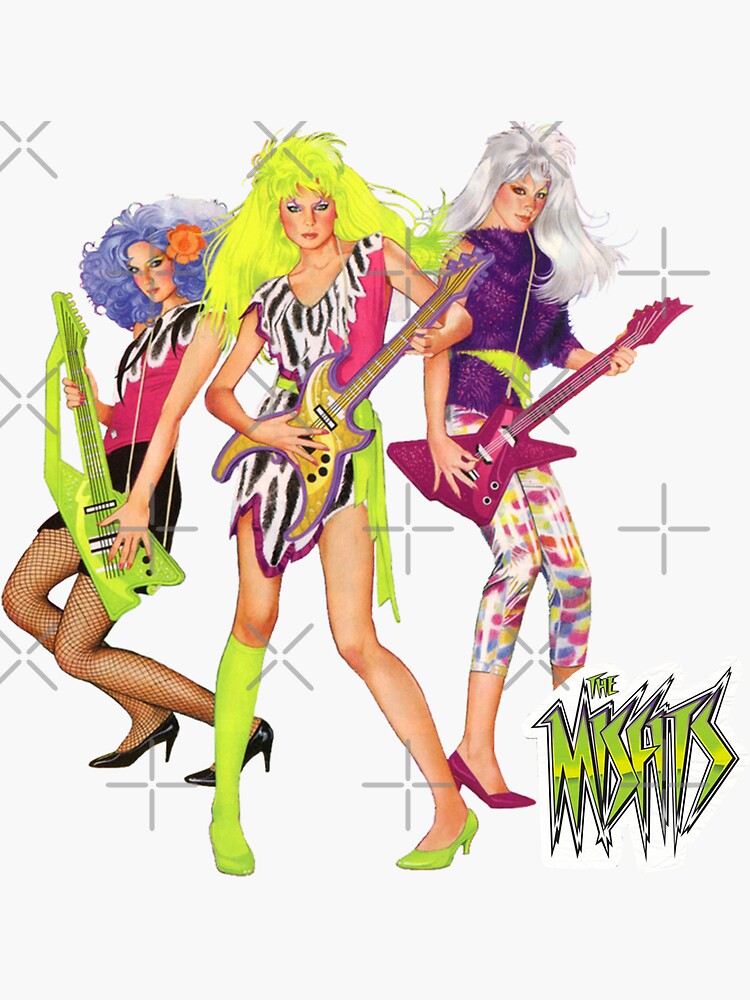 Pegatina «The Misfits - Jem & The Holograms - programa de dibujos ...