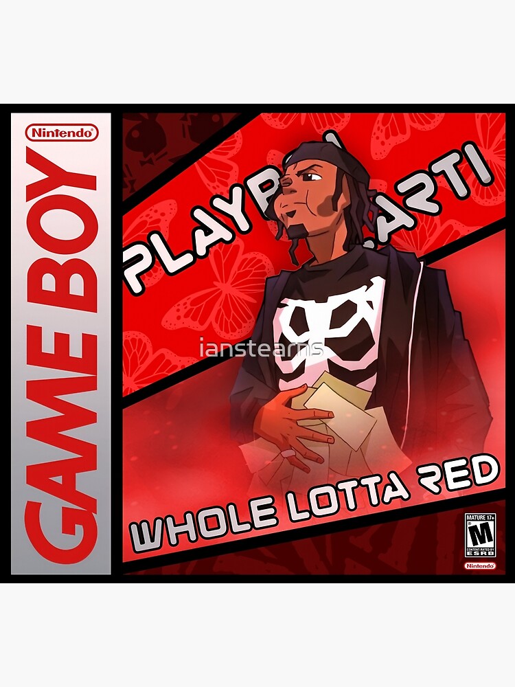 "Playboi Carti Game Boy Poster" Leinwanddruck von ianstearns | Redbubble