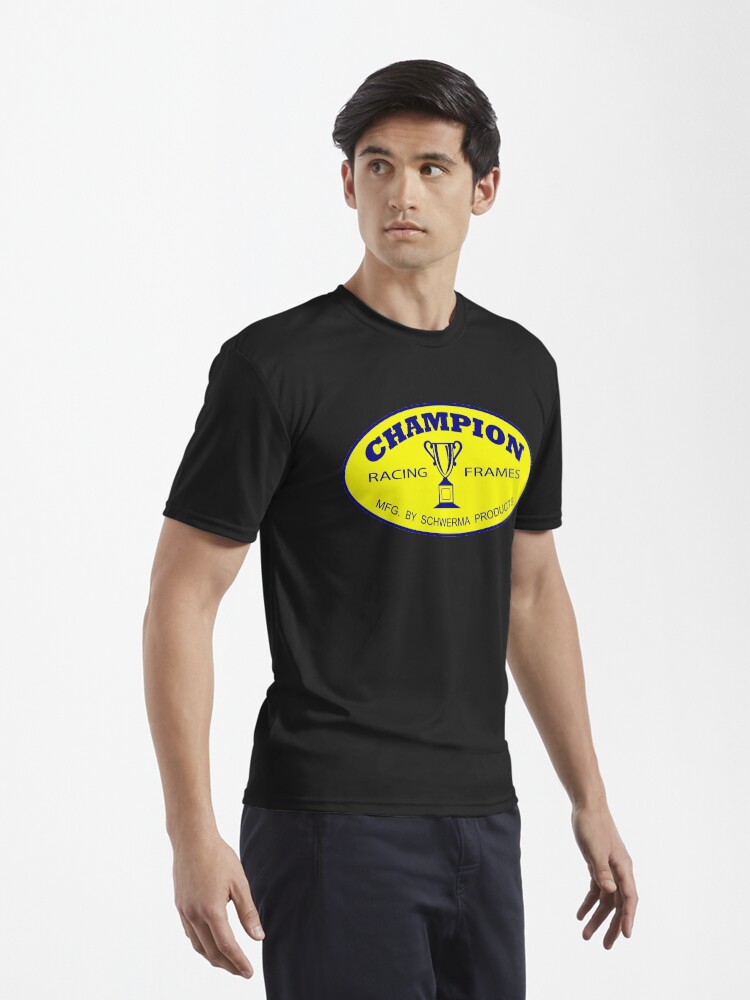 "CHAMPION RACING FRAMES" Active T-Shirt for Sale by 49Design | Redbubble