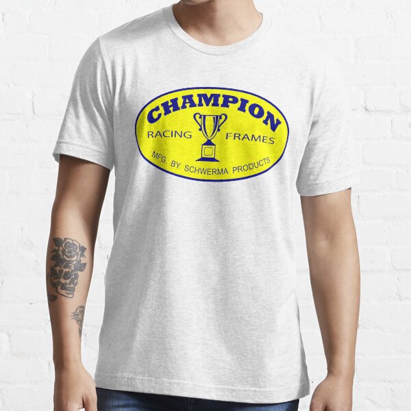 "CHAMPION RACING FRAMES" T-shirt for Sale by 49Design | Redbubble ...