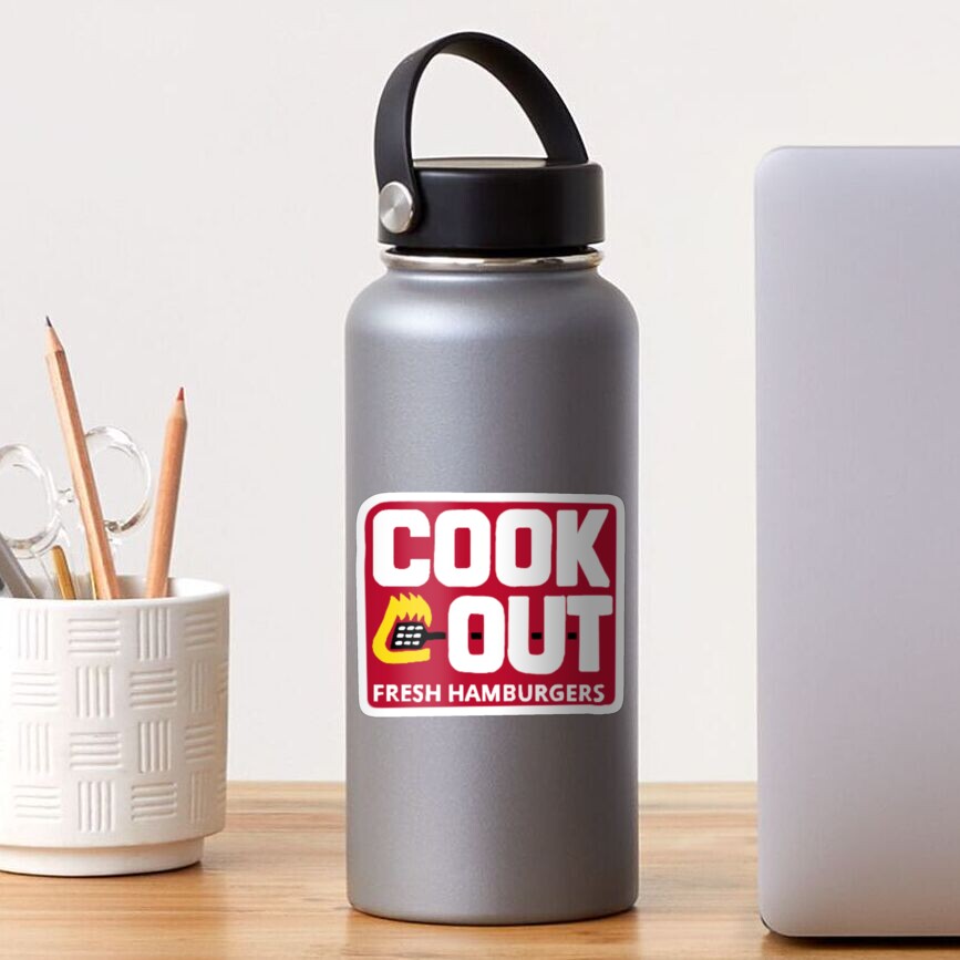 "Cookout Logo" Sticker for Sale by AveryElise1 | Redbubble