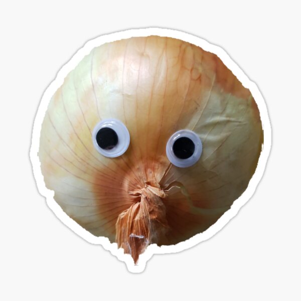 "Onion Life Intro" Sticker by PuddletownTC | Redbubble