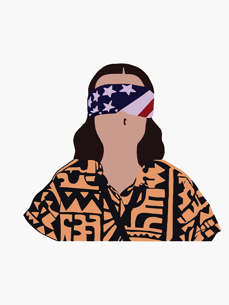 "Stranger Things season 3 eleven" Sticker for Sale by itz-heidi | Redbubble