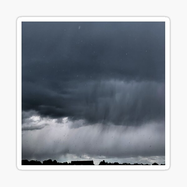 "Rain" Sticker for Sale by ScalaAdAstra | Redbubble