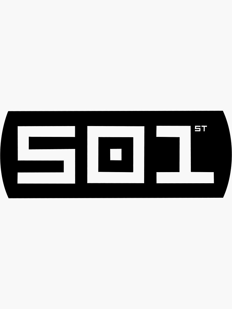 "501st Legion Tag" Sticker for Sale by wrappedupinyou | Redbubble