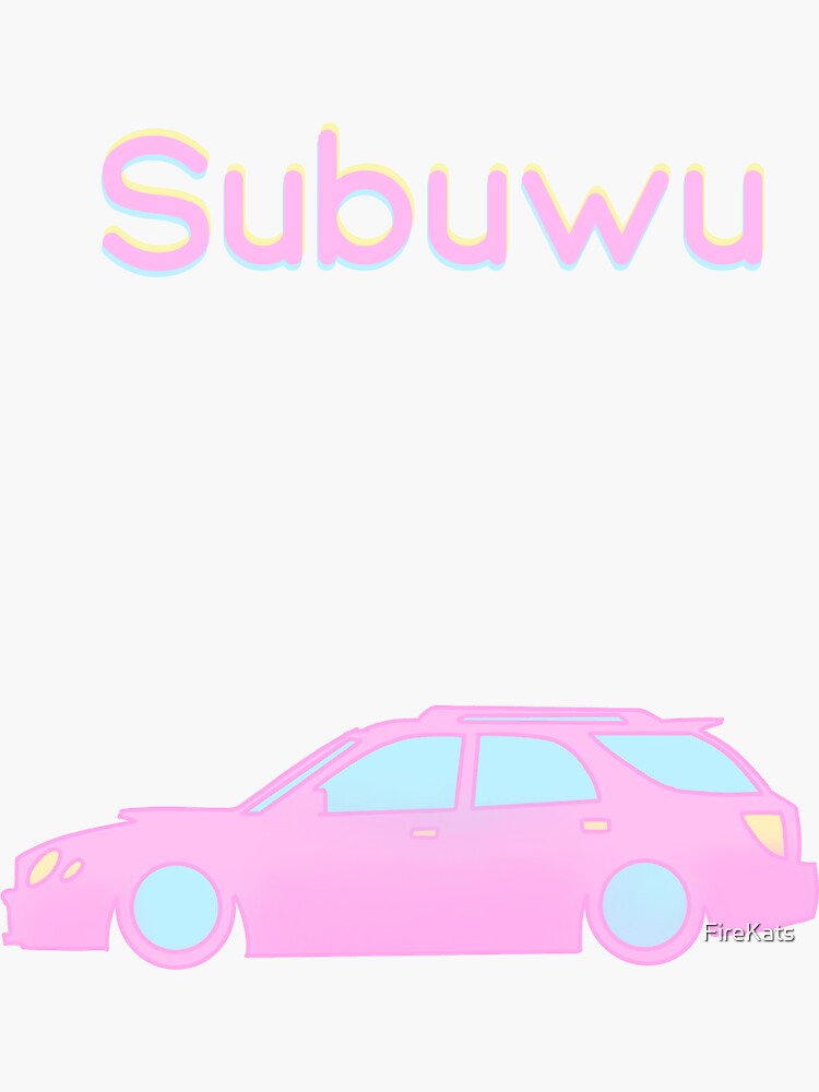 "Subuwu sticker pack 3" Sticker for Sale by FireKats | Redbubble