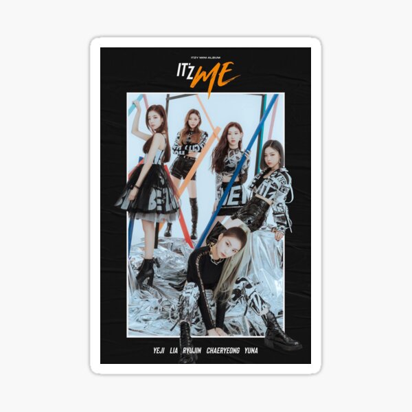 "ITZY" Sticker by tylerdascoli | Redbubble