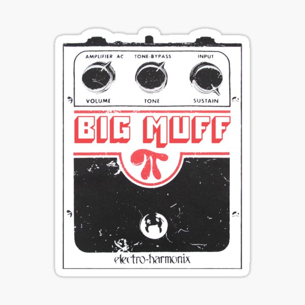 Big Muff Stickers | Redbubble