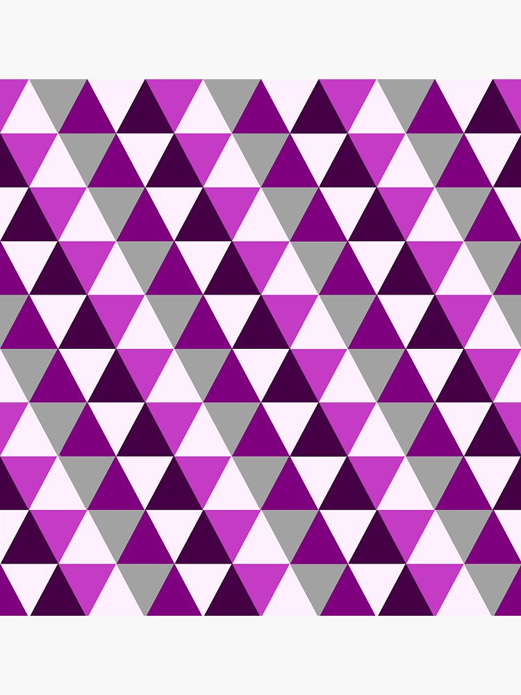 "Subtle Ace Pride Flag Geometric Pattern" Sticker for Sale by nicoolee ...