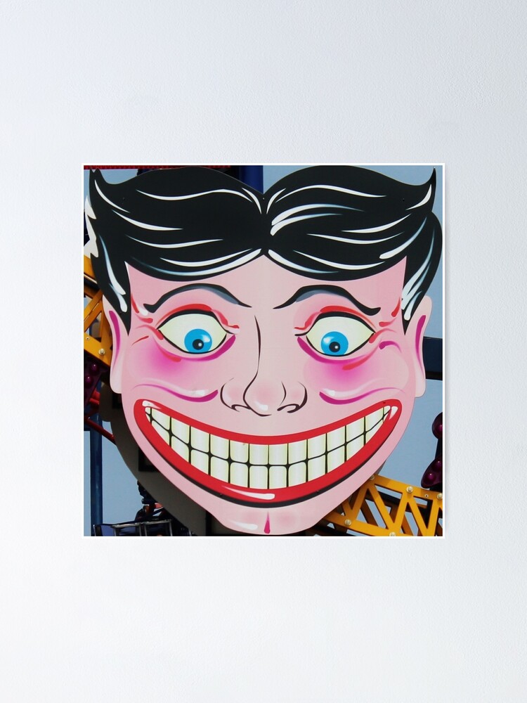 "Coney Island STEEPLECHASE Funny Face" Poster for Sale by VDLOZIMAGES ...