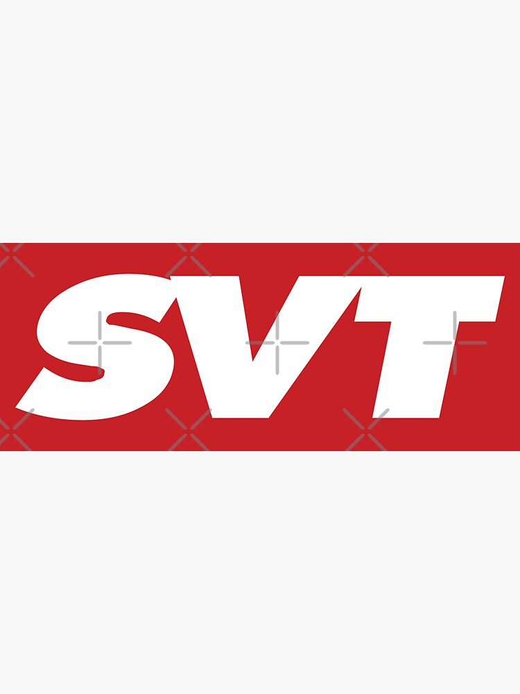 "SVT Logo" Sticker for Sale by in-transit | Redbubble