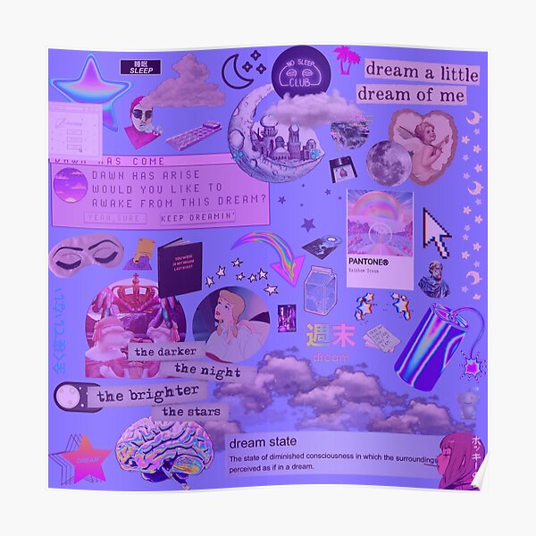 "Dreamcore Collage" Poster for Sale by art-by-harmonie | Redbubble