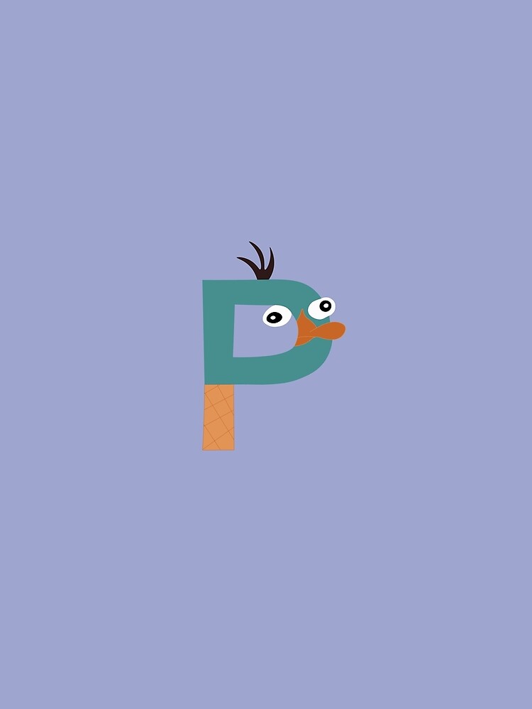 "Letter P Perry the Platypus" T-shirt by Emus | Redbubble