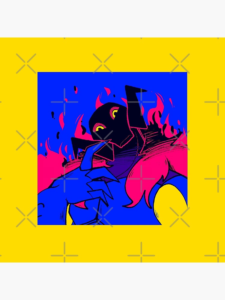 "ROTTMNT Flaming Neon Draxum" Poster for Sale by neutralbrick | Redbubble