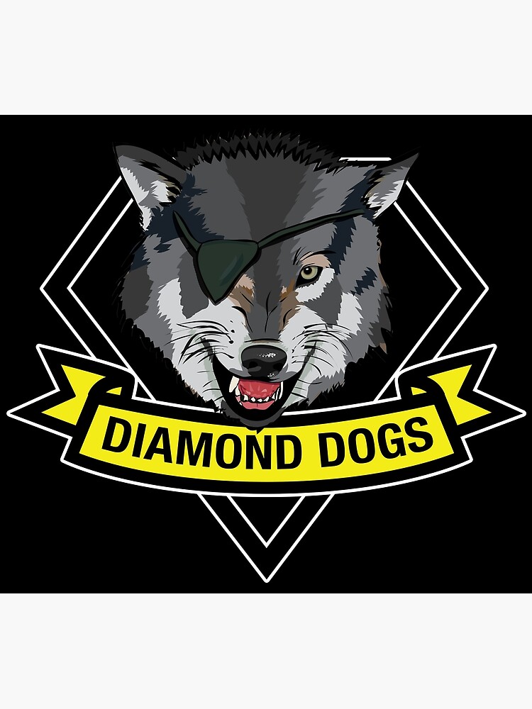 Lámina artística «MGS Diamond Dogs» de lisa-richmond | Redbubble