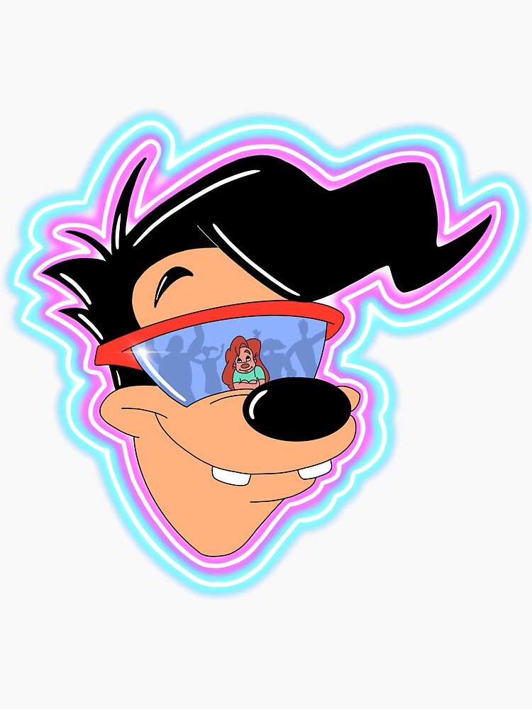 "Neon Max" Sticker for Sale by Leevie | Redbubble