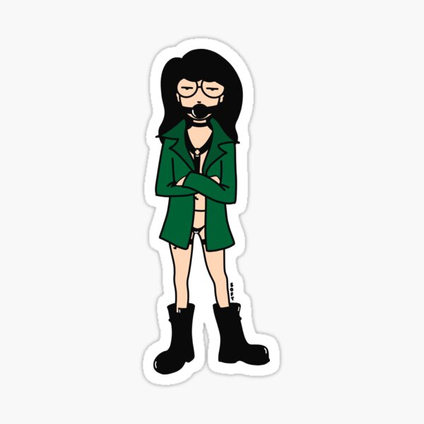 "Daria" Sticker for Sale by Soft-tofu | Redbubble