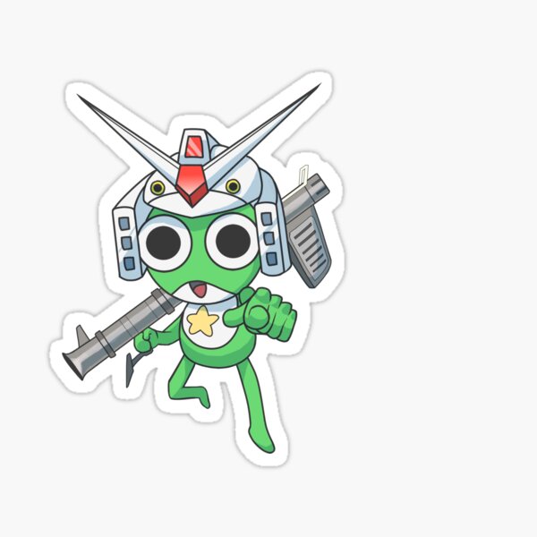 "Mobile Suit Keroro" Sticker for Sale by yms1080 | Redbubble