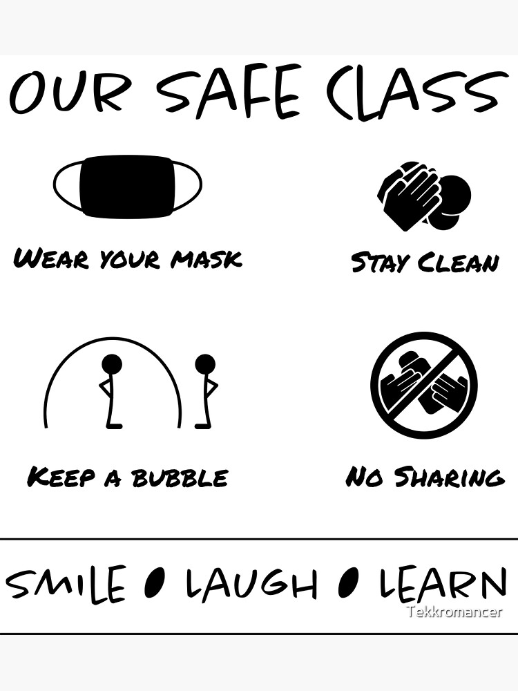 "Our Safe Class - Safe classroom rules for students and teachers" Art ...