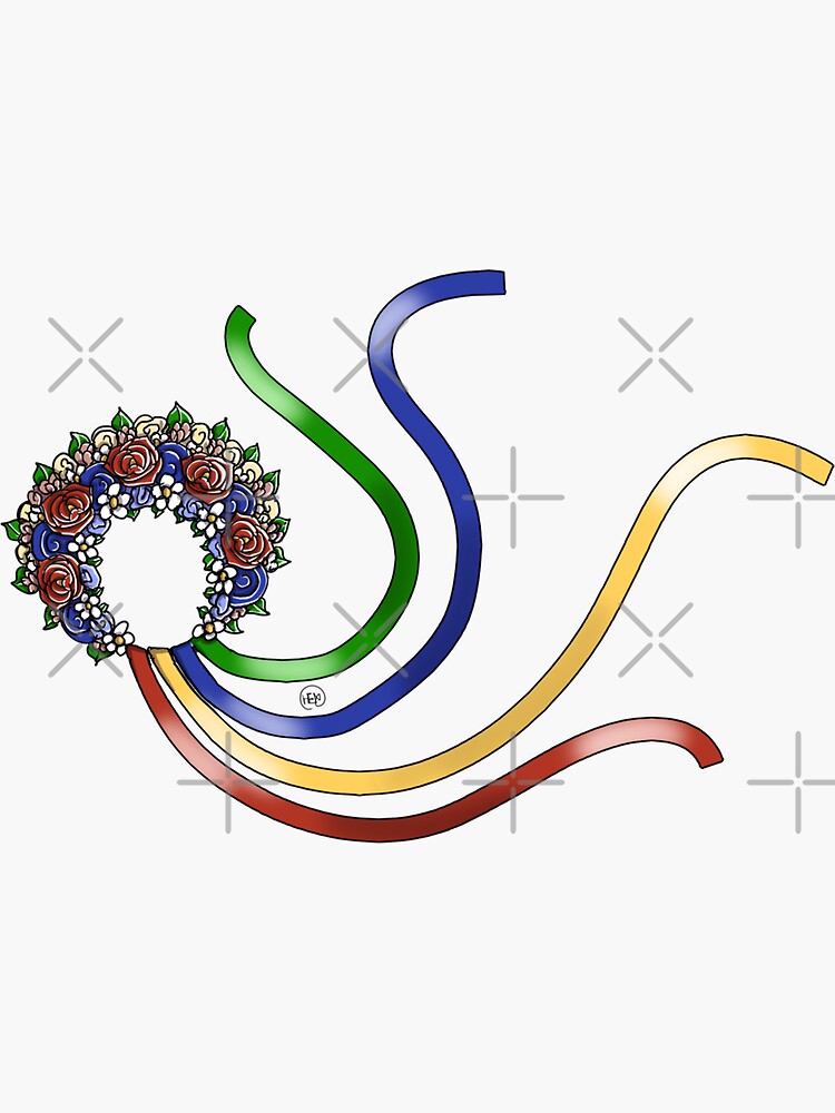 "Vinok" Sticker for Sale by HexedWings | Redbubble