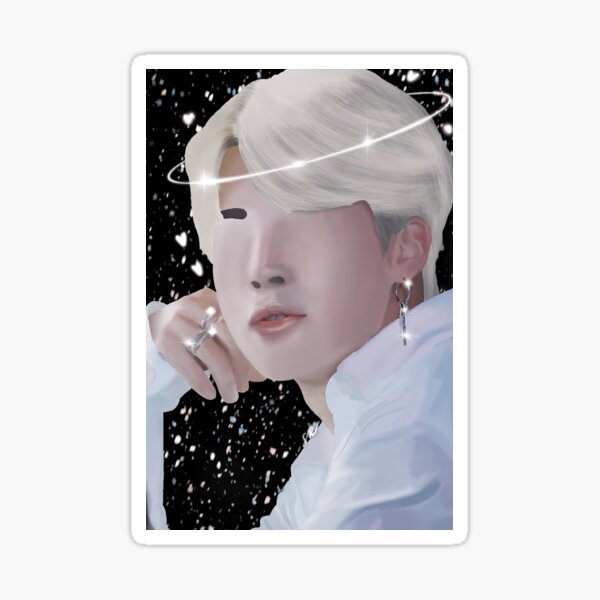 "Jimin " Sticker by OroDelSol | Redbubble