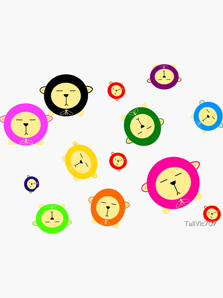 "Sleepy Mimi" Sticker for Sale by TallVic707 | Redbubble