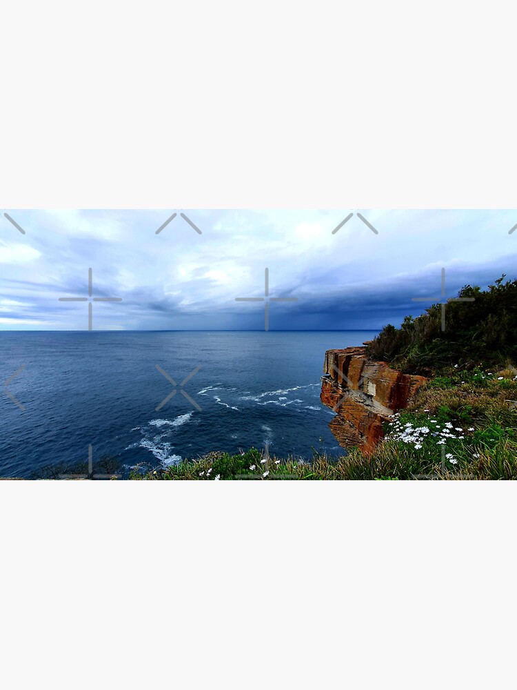 "Watsons Bay Ocean Cliff View" Sticker by FayKenMedia | Redbubble