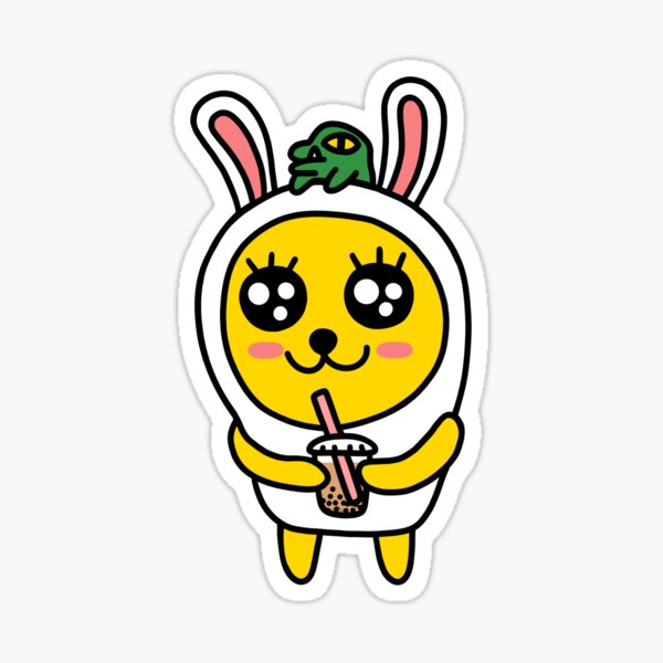 "Boba Muzi & Con" Sticker for Sale by smileyfriend | Redbubble