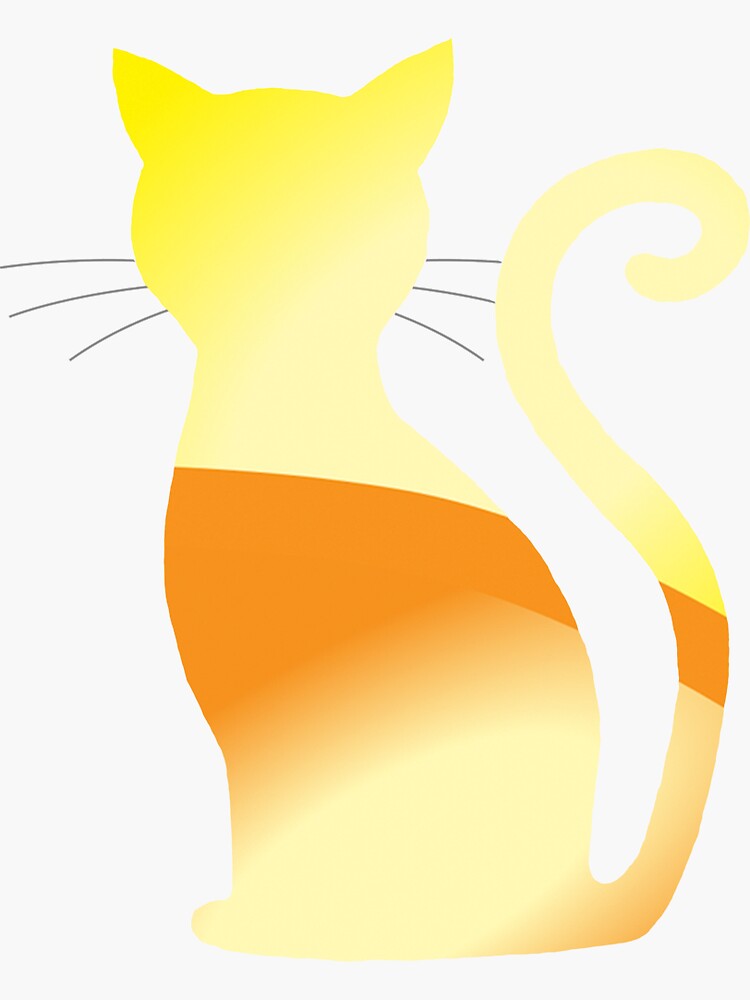 "Candy Cat" Sticker for Sale by CountryMusic | Redbubble