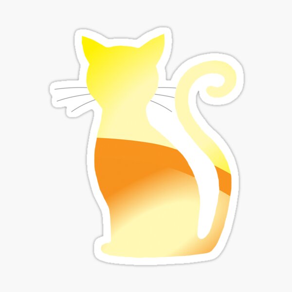 "Candy Cat" Sticker for Sale by CountryMusic | Redbubble