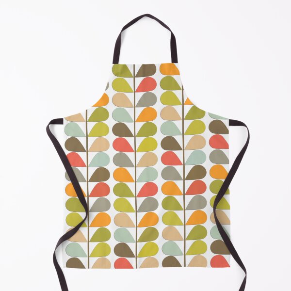 "Retro 60s Midcentury Modern Pattern" Apron by Makanahele | Redbubble