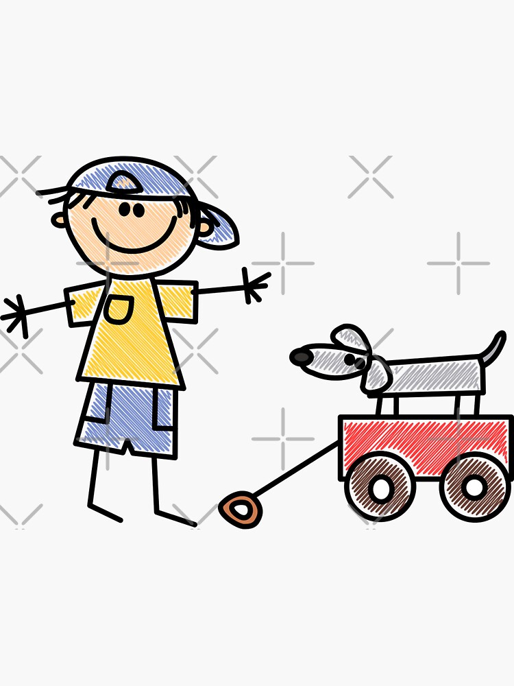 "Stick Kiddos - Jump of joy and BFF - A Charlie Brown inspired ...