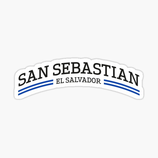 "San Sebastian El Salvador" Sticker for Sale by ElPato | Redbubble