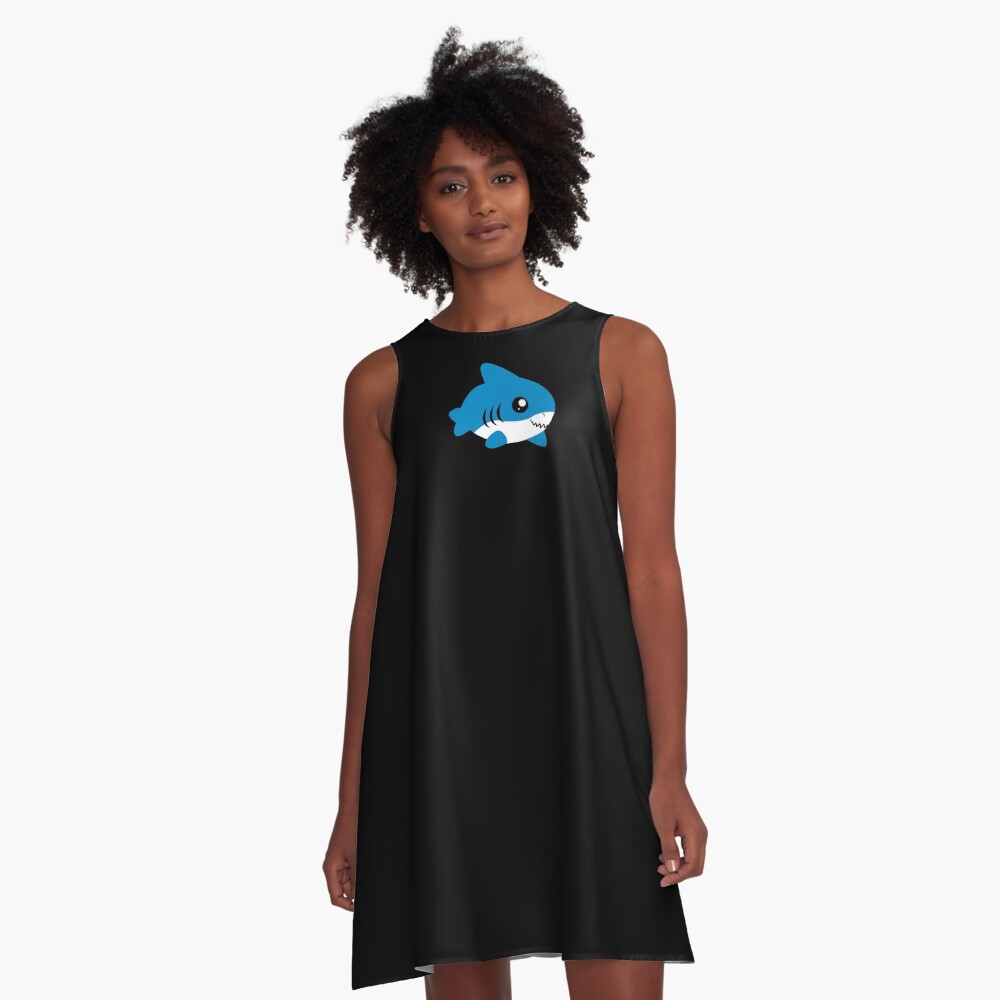 "Chibi Shark" Sticker for Sale by Tridev-Designs | Redbubble