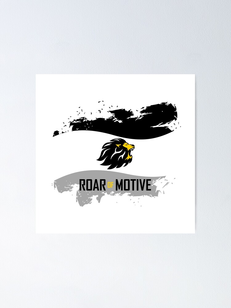 "ROAR FLAG - Roar Of Motive " Poster for Sale by RoarOfMotive | Redbubble