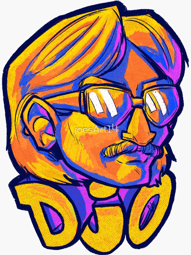 "djo - Joe Keery Band Design " Sticker for Sale by joesArt14 | Redbubble
