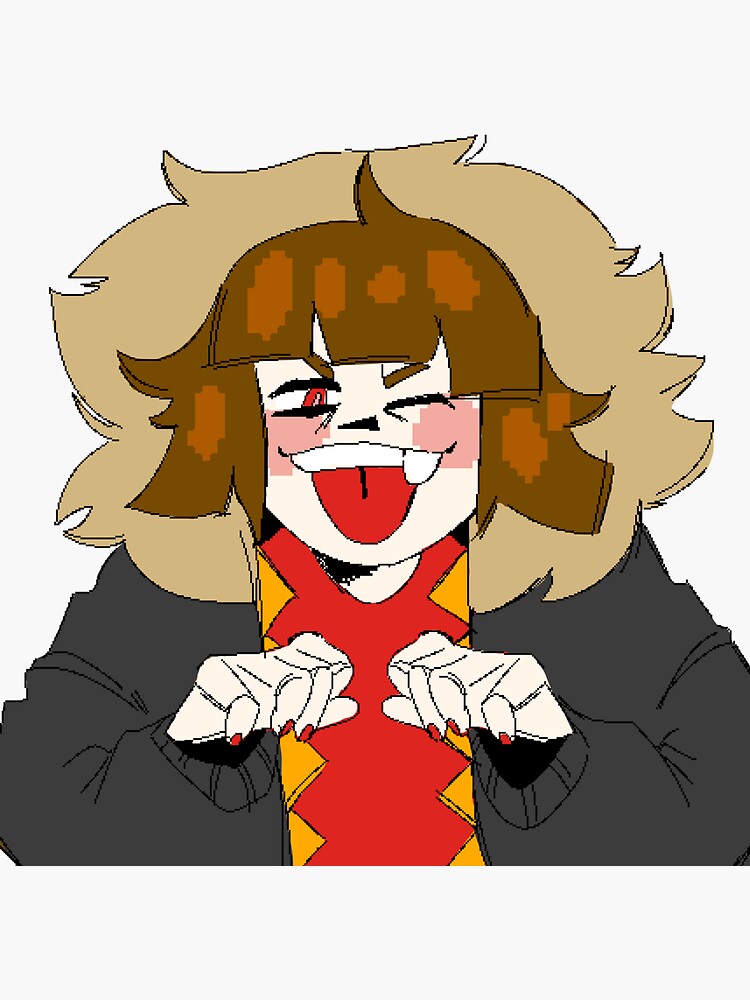 "FELLSHIFT CHARA" Sticker by krunchykidddo | Redbubble