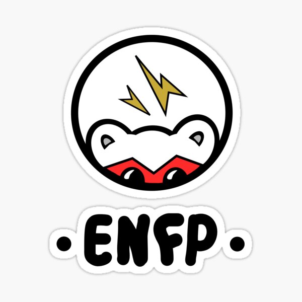 "ENFP - Bears as MBTI Type" Sticker by MyTypeWear | Redbubble