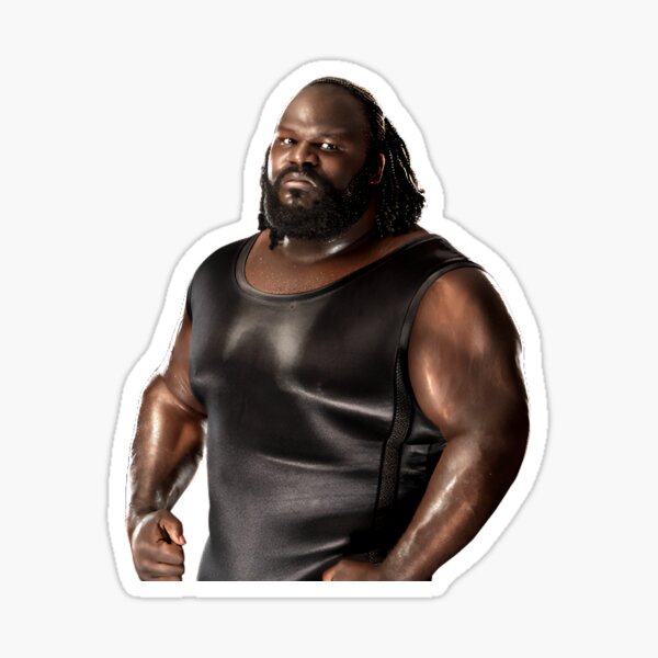 "Mark Henry (Intimidation Pose)" Sticker for Sale by GarbageShop ...