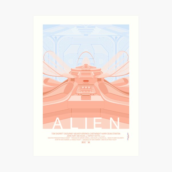 "Alien (1979) Movie Poster" Art Print for Sale by heldinaline | Redbubble