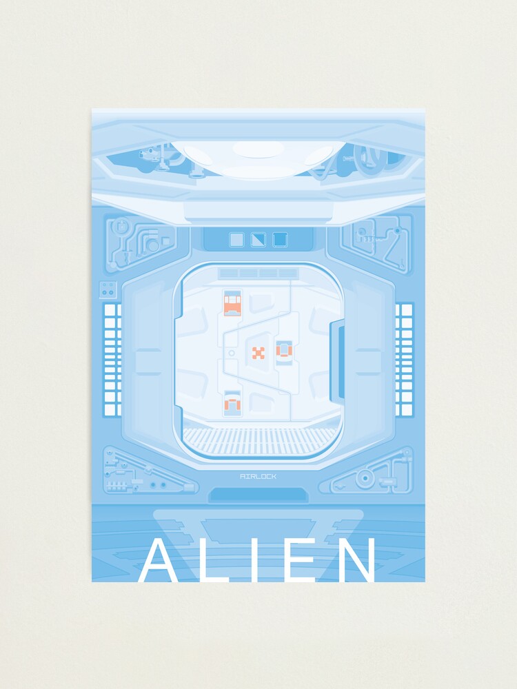 "Alien (1979) Poster - Airlock" Photographic Print by heldinaline ...
