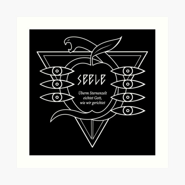 "Rebuild of Evangelion Seele Logo" Art Print by otakuchaneru | Redbubble